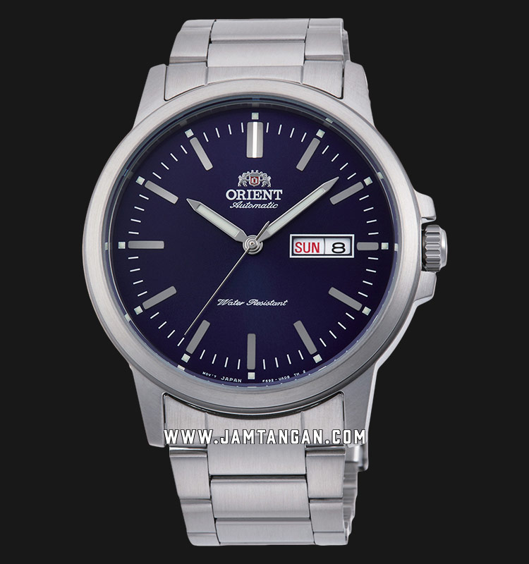 Orient Commuter RA-AA0C02L Men Blue Dial Stainless Steel Strap ...