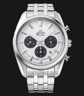 Orient Contemporary RA-TX0305S Chronograph Solar Powered Panda Dial ...
