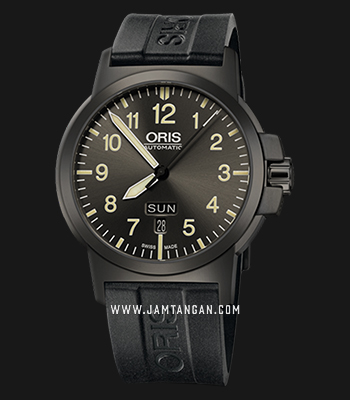 Oris BC3 Advanced Day Date 01 735 7641 4263-07 4 22 05G Gray Dial Black ...
