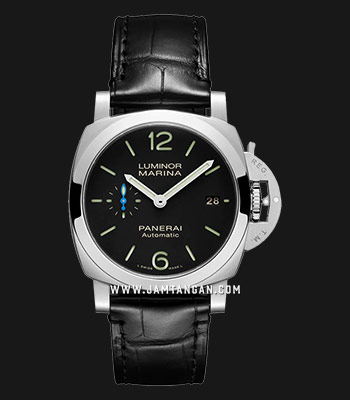 Panerai Luminor Quaranta PAM01372 Automatic Black Dial Alligator ...