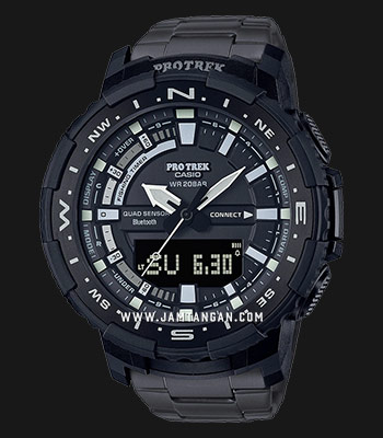 Casio Pro Trek PRT-B70YT-1 PRT-B70YT-1DR Fishing Edition Black Dial ...