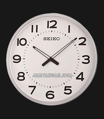 Jam Dinding Seiko QXA563S 51cm White Dial Round Case | JAMTANGAN.COM