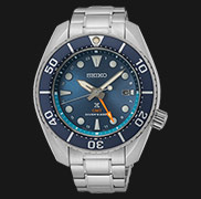 Seiko Prospex SFK001J1 Sumo Aqua Solar GMT Divers Sea Blue Dial ...