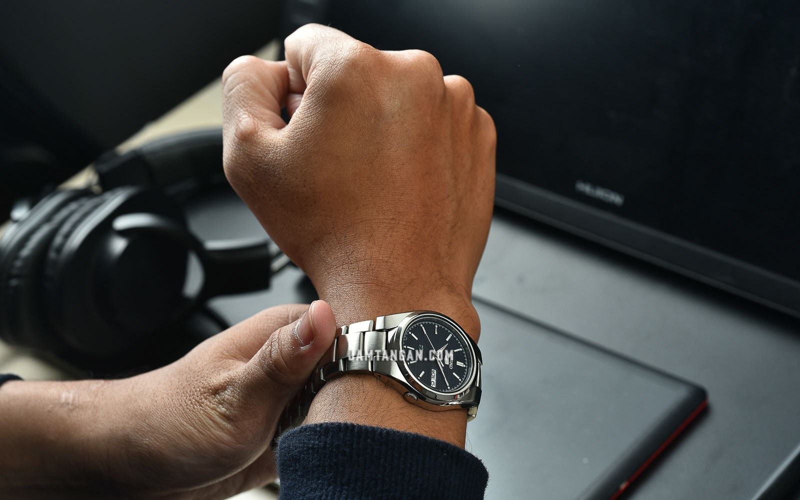 Seiko 5 Sports SNK603K1 Automatic Blue Pattern Dial Stainless Steel ...