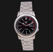 Seiko 5 Sports SNKK31K1 Automatic Black Dial Stainless Steel Strap ...