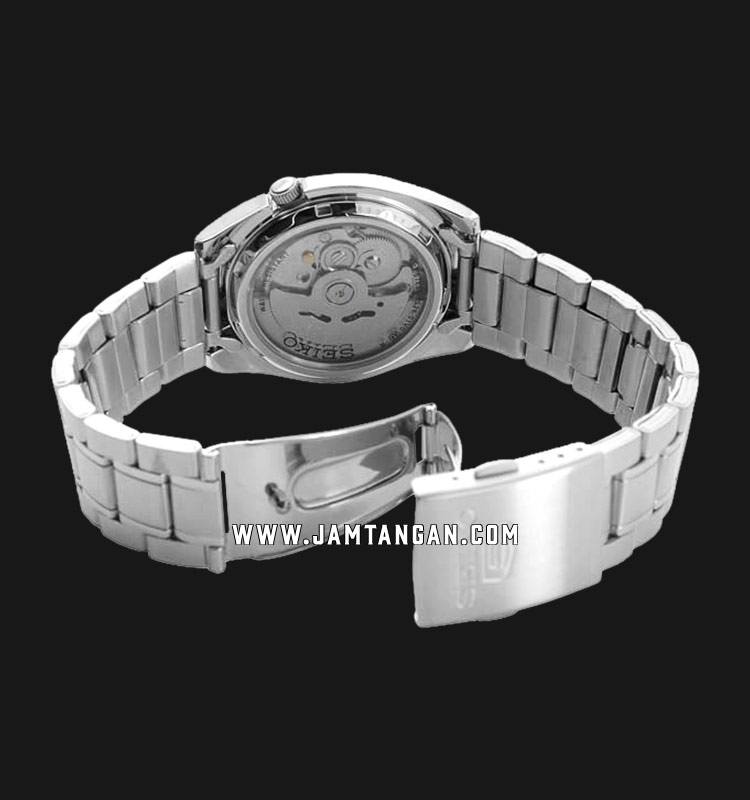 Seiko 5 Sports SNKL55K1 Automatic Black Dial Stainless Steel Strap ...