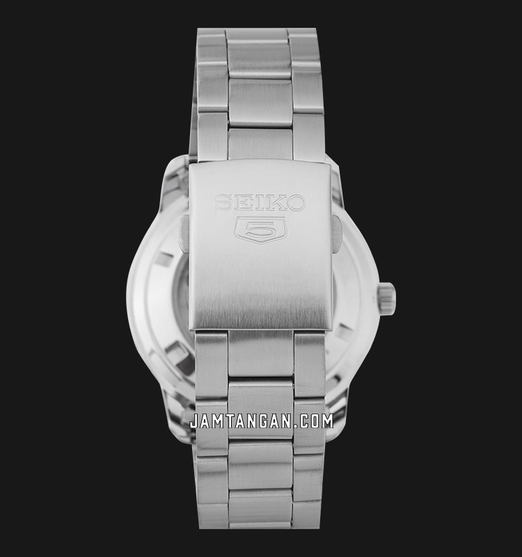 Seiko 5 Sports SNKP09K1 Automatic White Dial Stainless Steel Strap ...