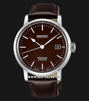 Seiko Presage SPB115 SPB115J1 Craftsmanship Riki Watanabe Brown Enamel ...