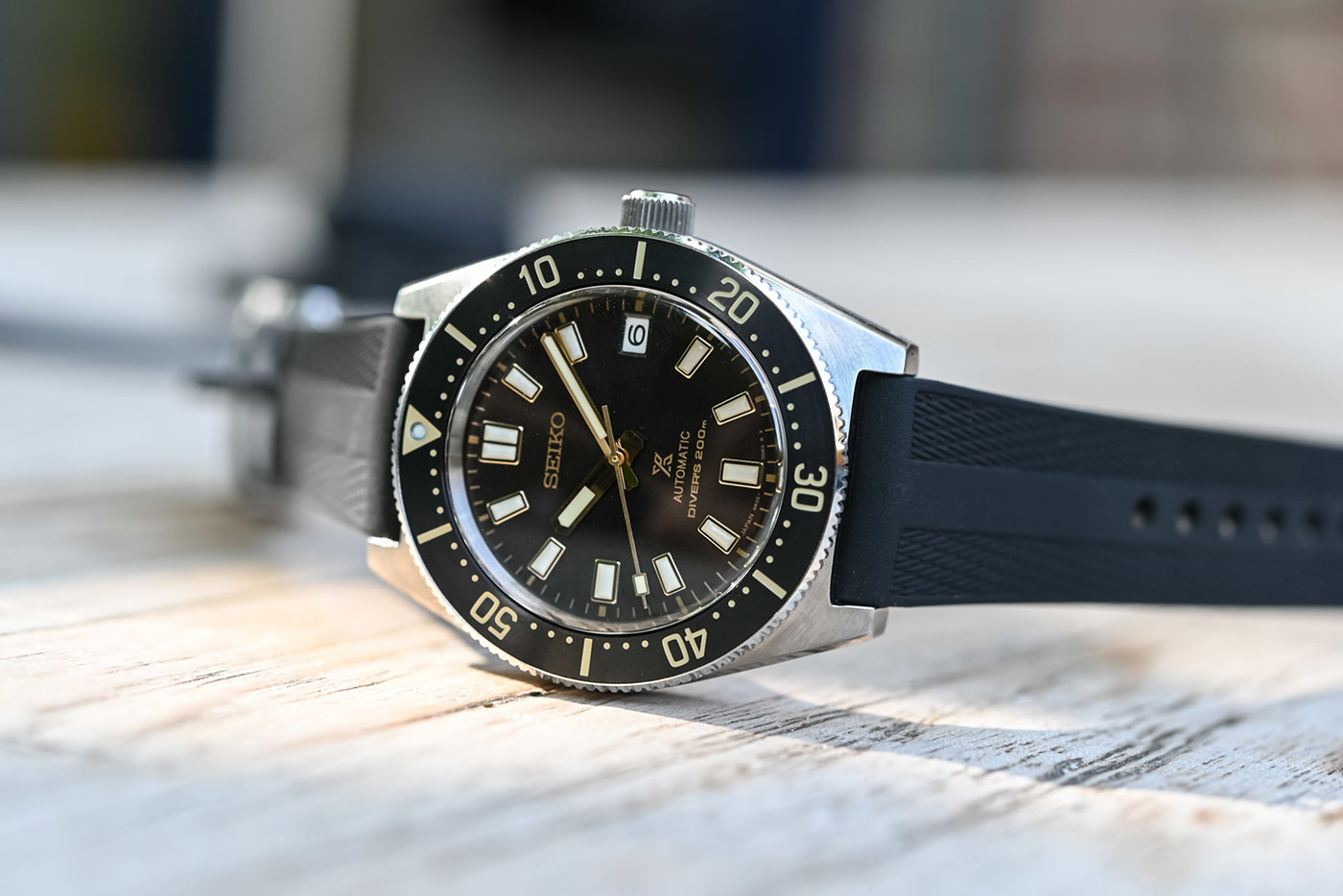 Seiko Prospex SPB147J1 Automatic 55th Anniversary Black Dial Black ...