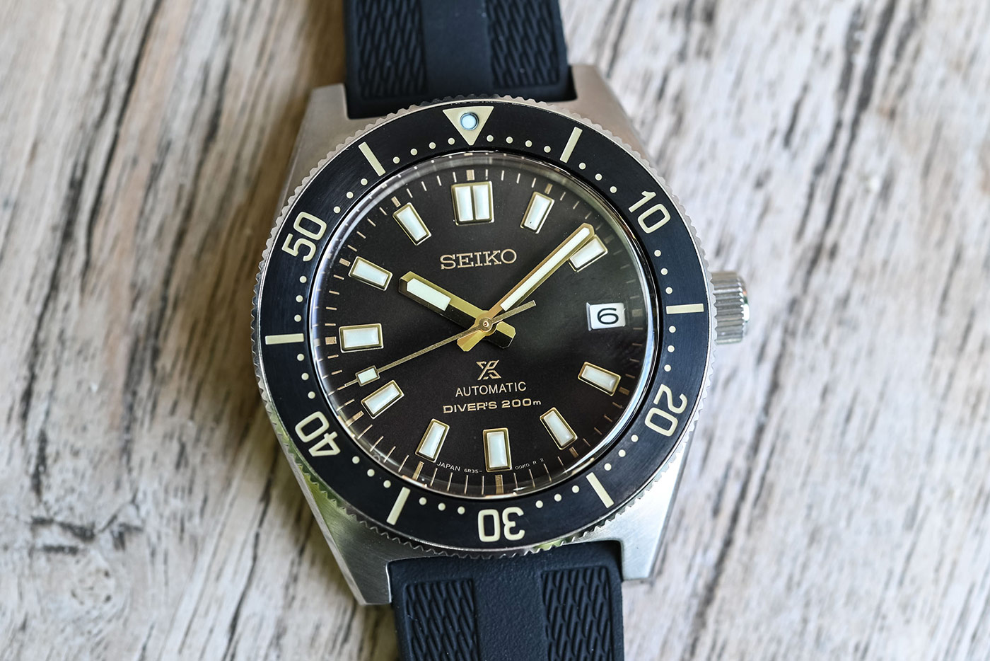 Seiko Prospex SPB147J1 Automatic 55th Anniversary Black Dial Black ...
