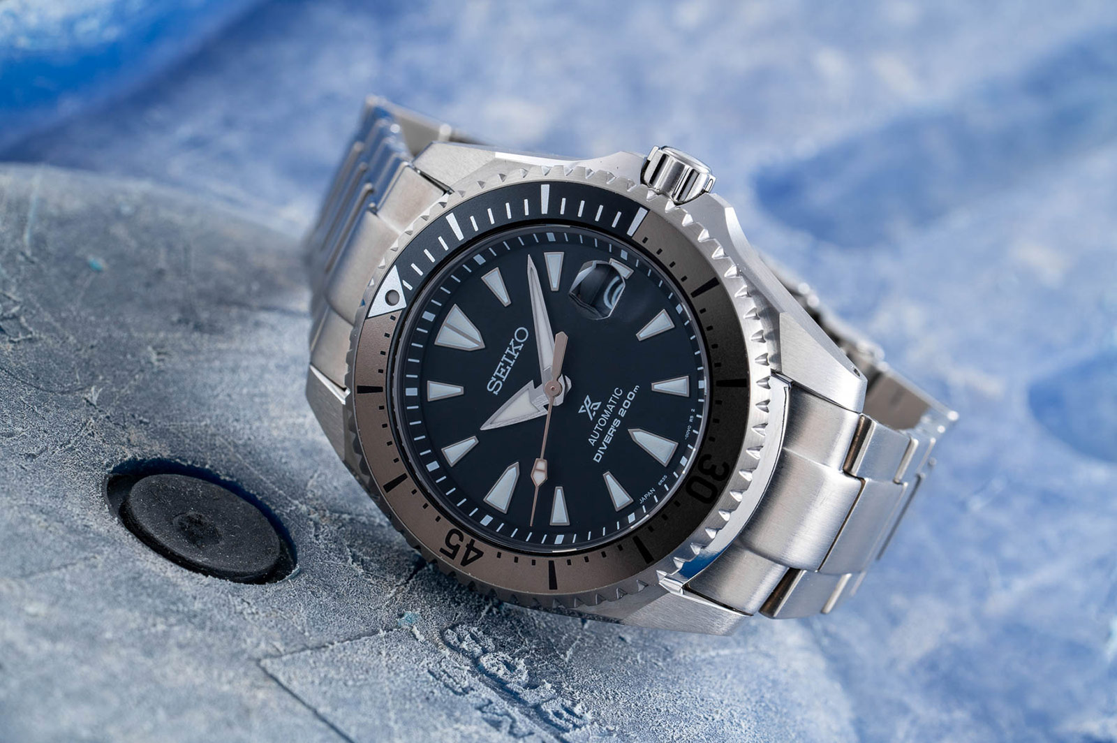 Seiko Prospex SPB189J1 Shogun Automatic Divers Black Dial Titanium ...