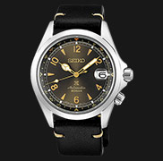 Seiko Prospex SPB209J1 Alpinist Automatic Khaki Sunray Dial Black ...