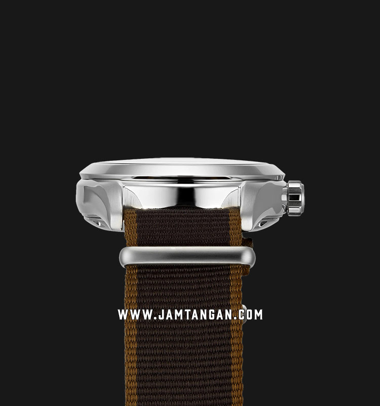 Seiko Prospex SPB211J1 Alpinist Automatic Green Dial Brown Nylon Strap ...