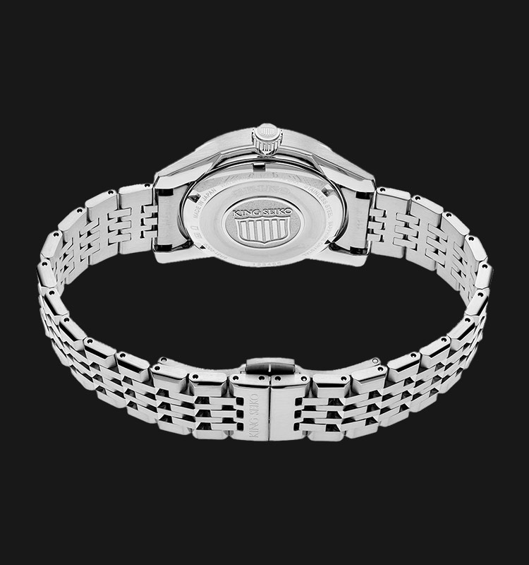 Seiko King Seiko SPB287J1 Automatic Red Dial Stainless Steel Strap ...