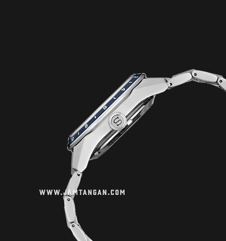 Seiko Presage SPB303J1 Ao-Fuji Sharp Edged GMT Automatic Stainless ...