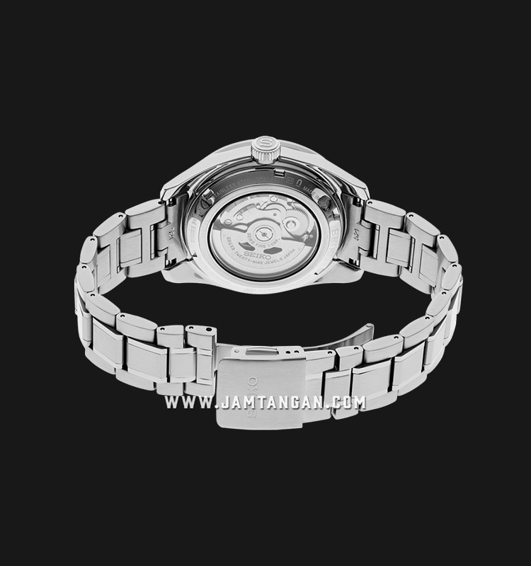 Seiko Presage SPB303J1 Ao-Fuji Sharp Edged GMT Automatic Stainless ...