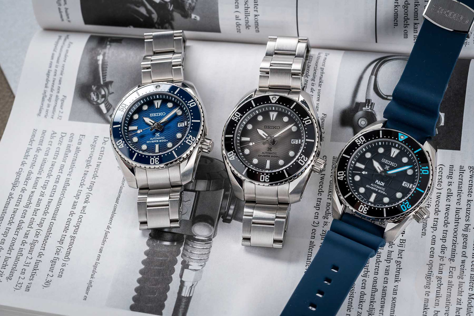 Seiko Prospex SPB321J1 King Sumo Automatic Divers 200M Blue Dial ...