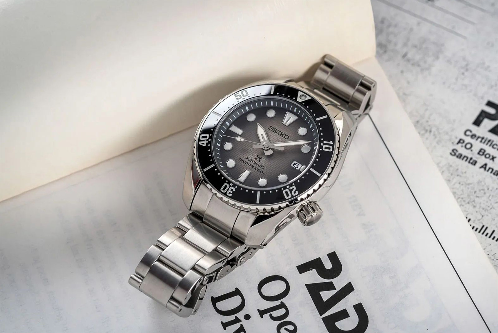 Seiko Prospex SPB323J1 King Sumo Automatic Divers 200M Grey Dial ...