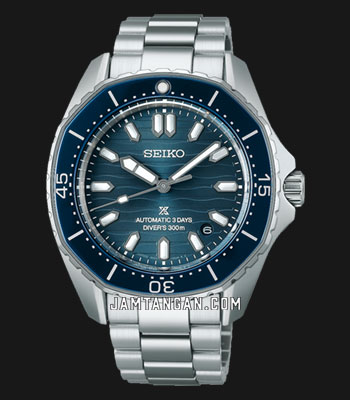 Seiko Prospex SPB483 SPB483J1 Octagonal Bezel Blue Dial Stainless Steel ...