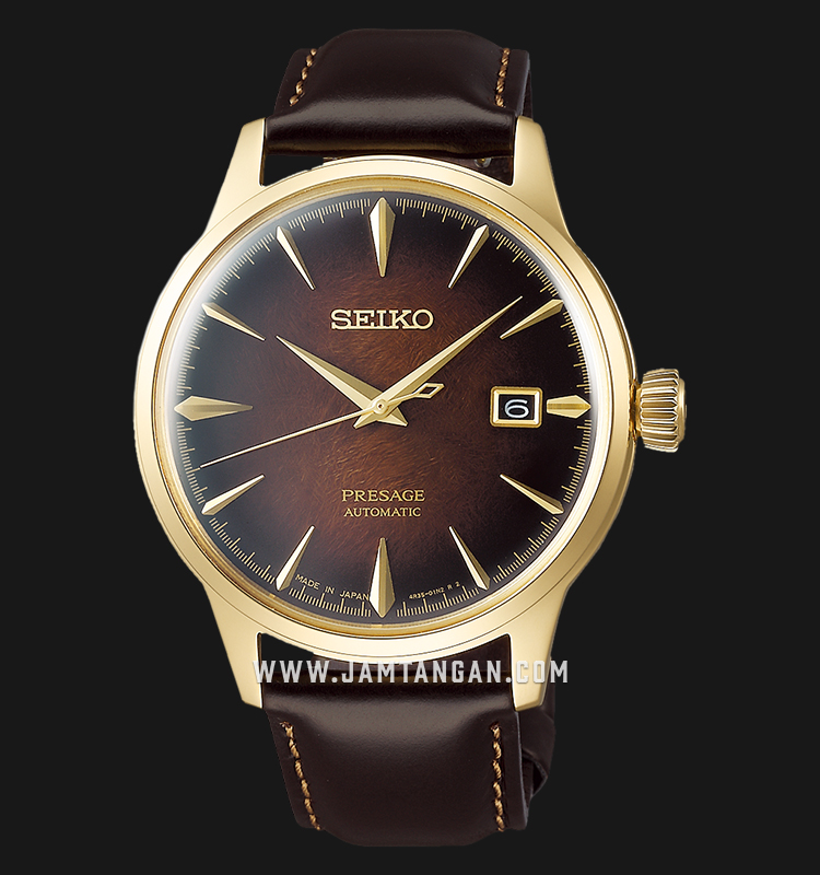 Seiko Presage SRPD36J1 Cocktail Limited Edition Automatic Brown Dial ...