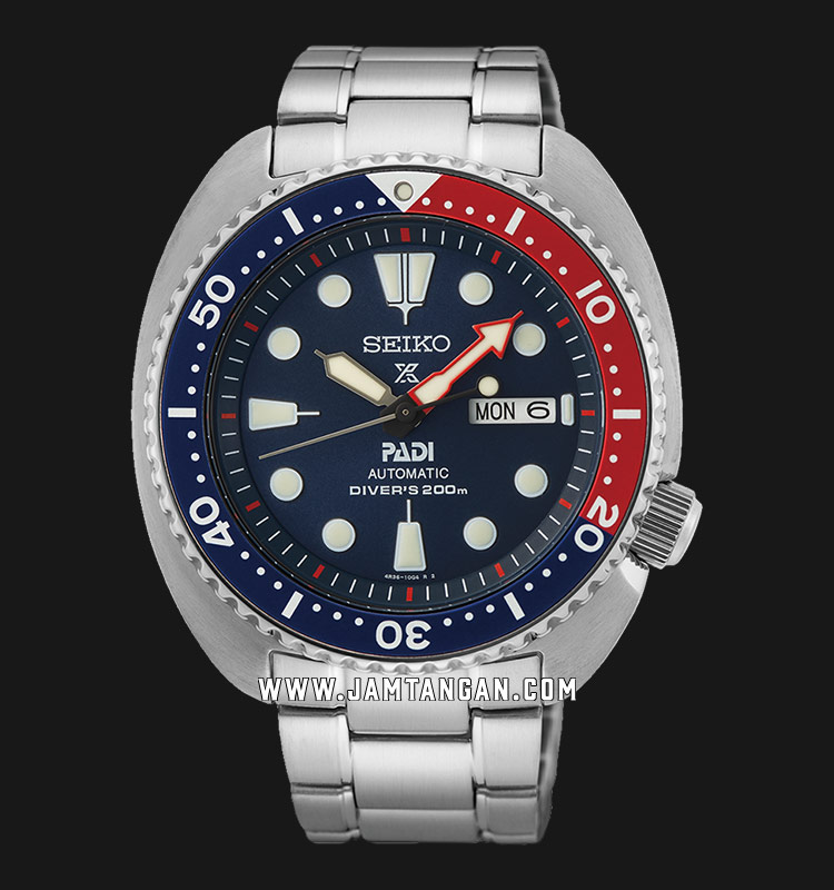 Seiko Prospex SRPE99K1 PADI Turtle Automatic Divers 200M Blue Dial ...