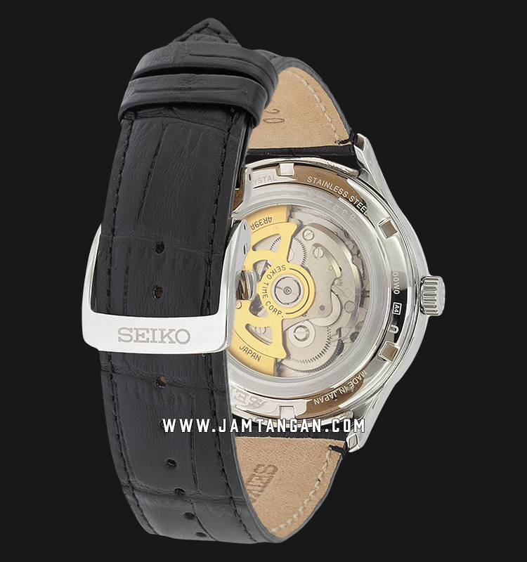 Seiko Presage SSA379J1 Open Heart Karesansui Automatic White Dial Black ...