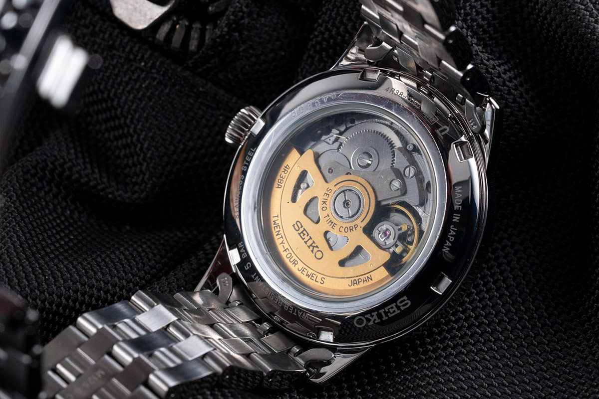 Seiko Presage SSA439J1 Cocktail Automatic Open Heart Blue Gradation ...