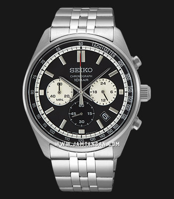 Seiko Chronograph SSB429 SSB429P1 Reverse Panda Dual Tone Dial ...