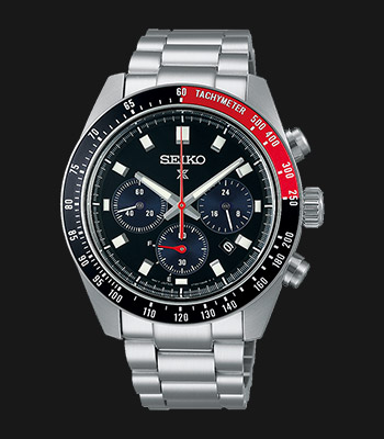 Seiko Prospex SSC915 SSC915P1 Speedtimer Solar Chronograph Black Dial ...