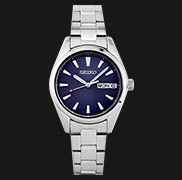 Seiko Classic SUR353P1 Blue Dial Stainless Steel Strap | Jamtangan.com