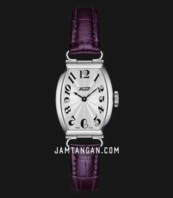 Tissot Heritage Porto Small Lady 22mm T128.109.16.032.00 Silver Dial ...