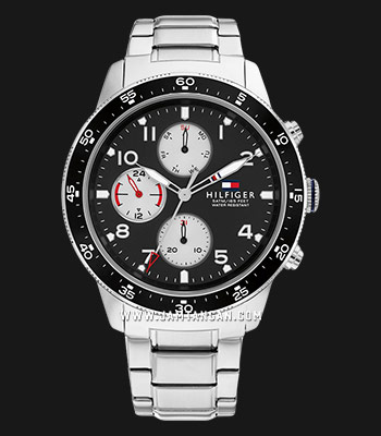 Tommy Hilfiger Jimmy 1791950 Dual Tone Dial Stainless Steel Strap ...